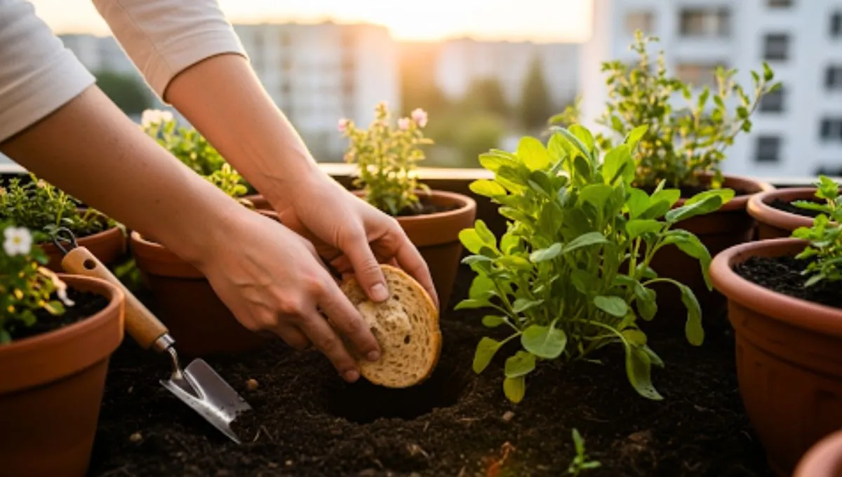 COLOCAR PAN DURO EN LA TIERRA DE LAS PLANTAS: POR QUÉ RECOMIENDAN ...
